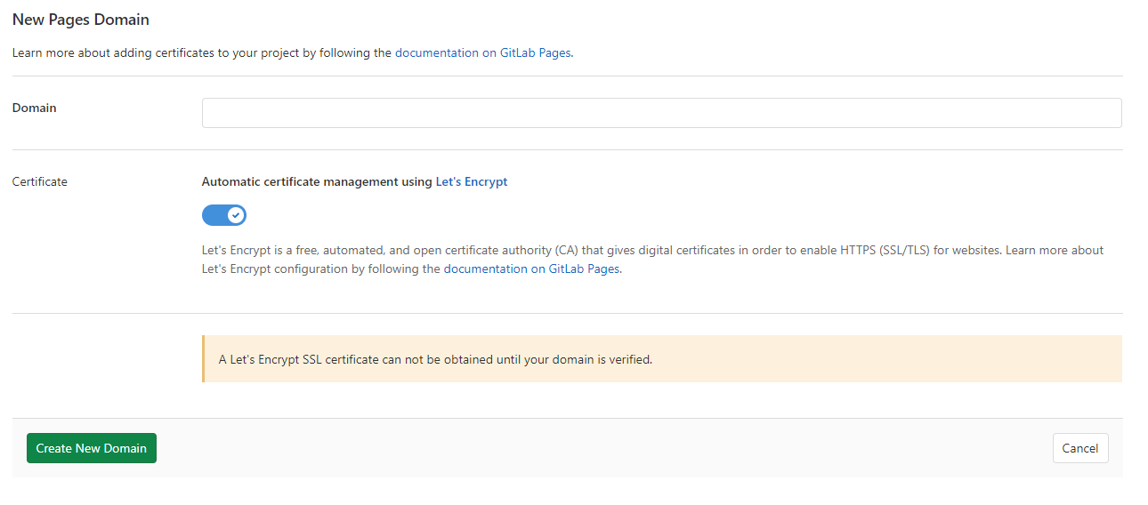 Gitlab PagesをHugoホスティングとして使ってみた : WebProg